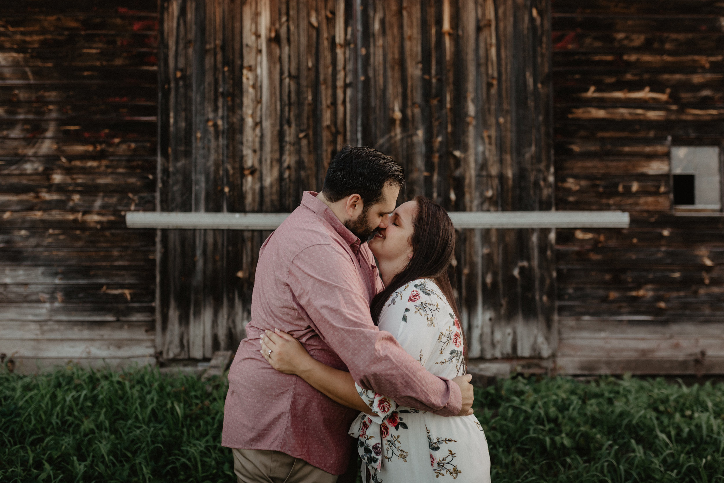 Katelynn and Nick's Upstate New York Sunset Engagement Session — Nicole ...