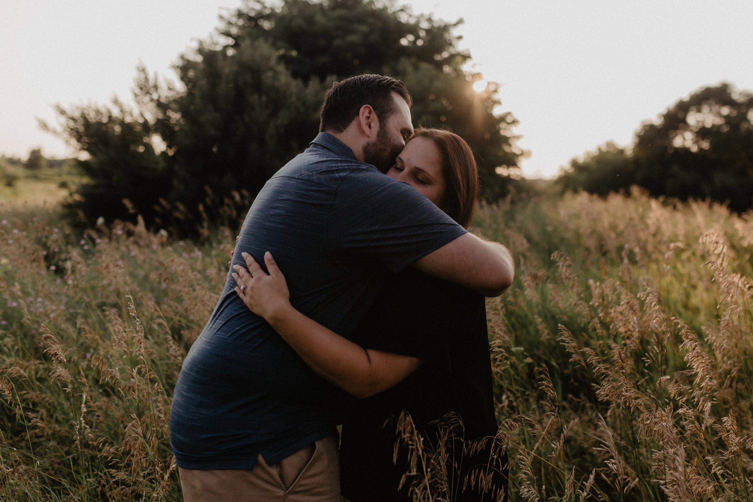 Katelynn and Nick's Upstate New York Sunset Engagement Session — Nicole ...