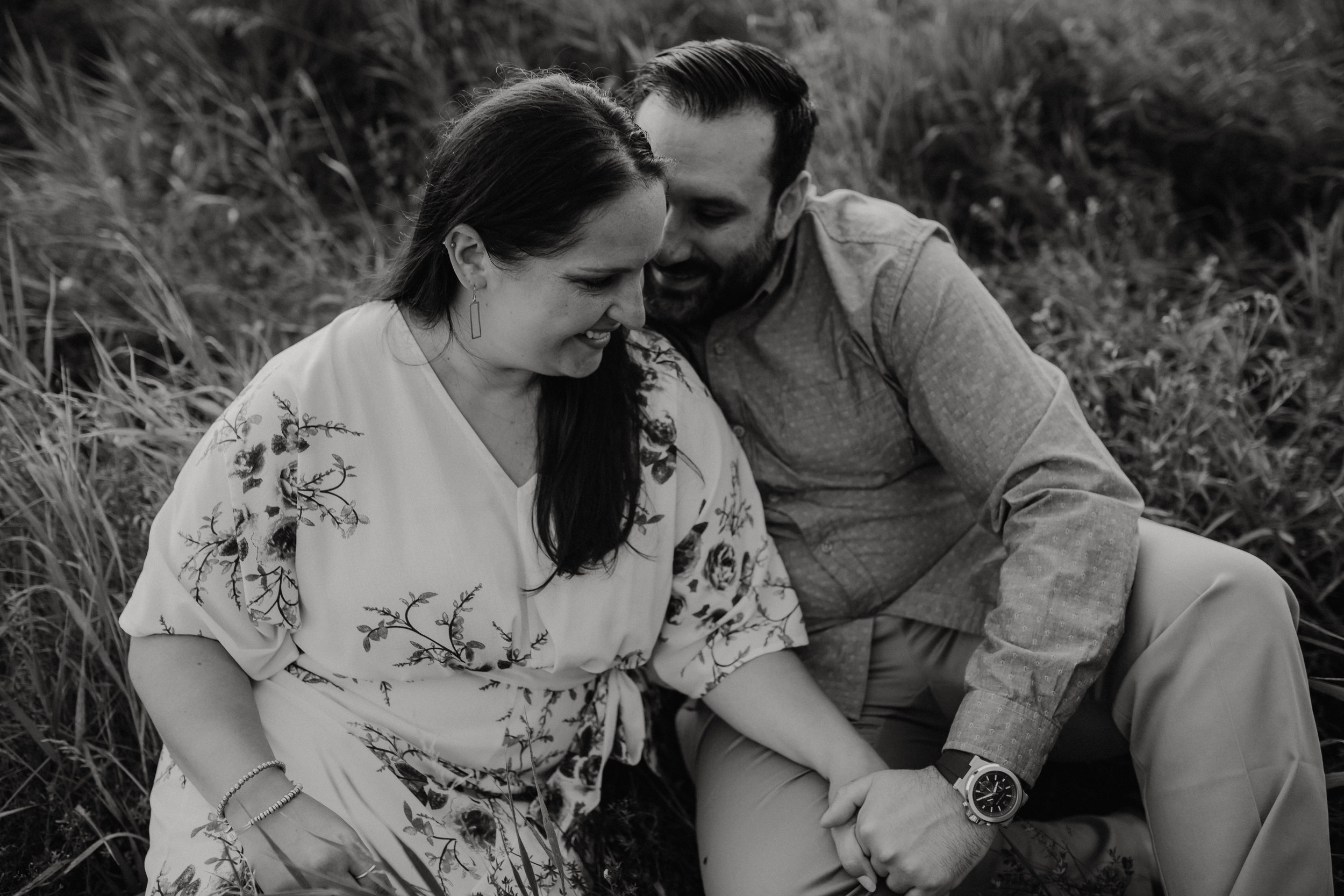 Katelynn and Nick's Upstate New York Sunset Engagement Session — Nicole ...