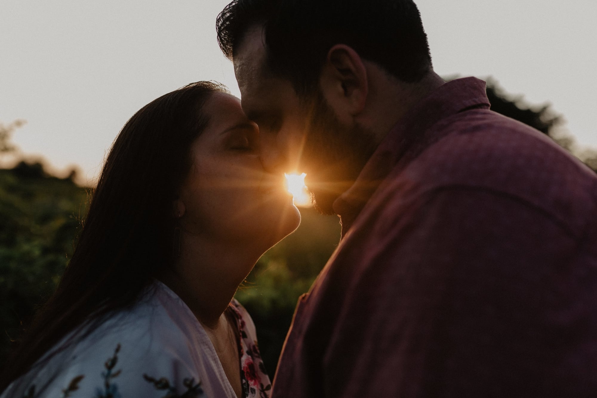 Katelynn and Nick's Upstate New York Sunset Engagement Session — Nicole ...