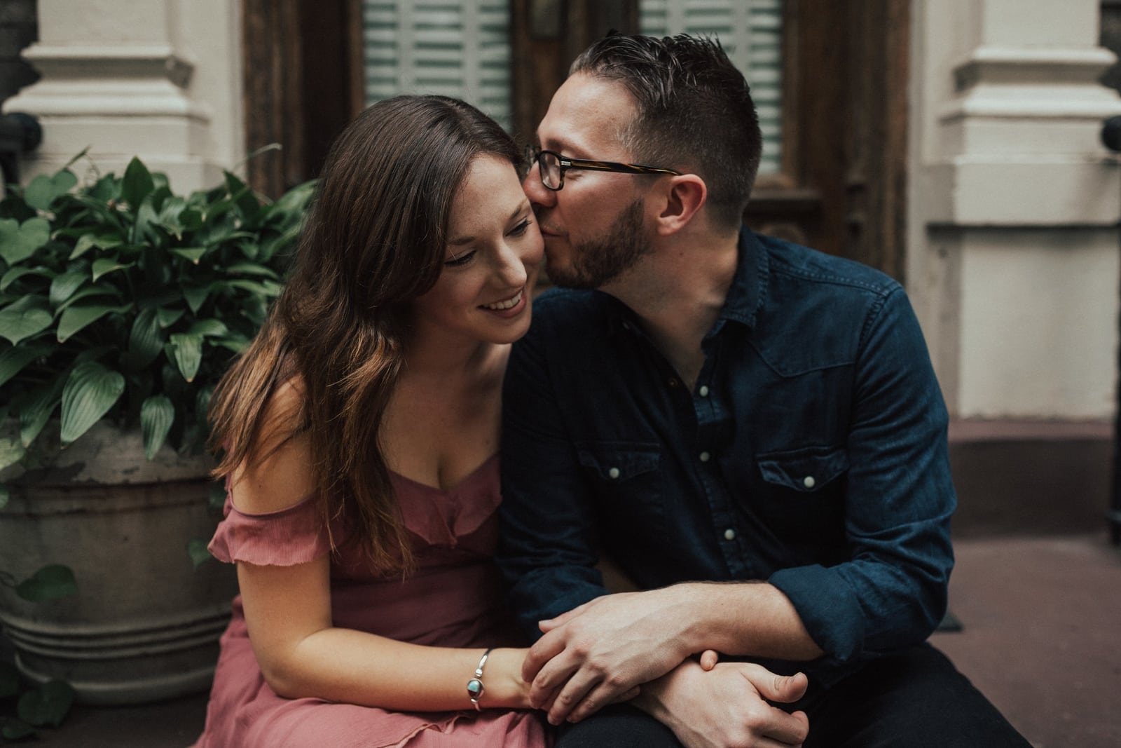 Bri and Chris's Brooklyn Engagement Session — Nicole Nero Studio