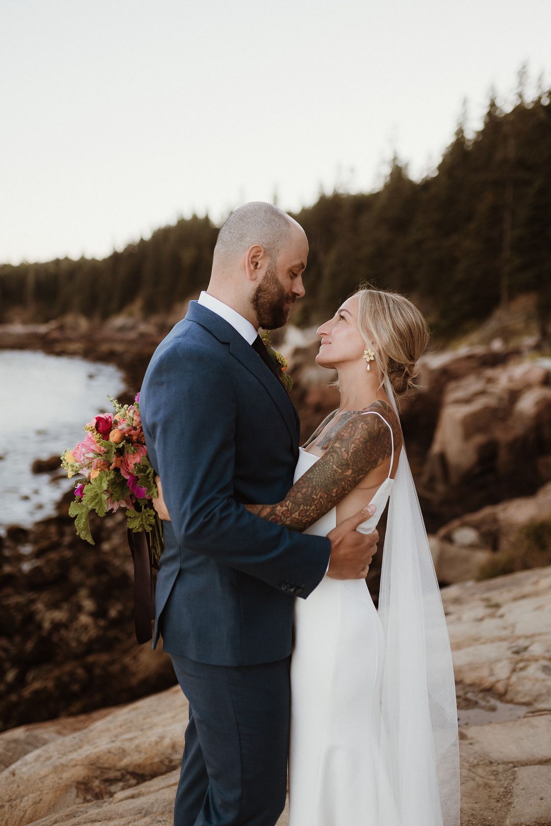Intimate Wedding in Acadia for Ashley and Brian — Nicole Nero Studio