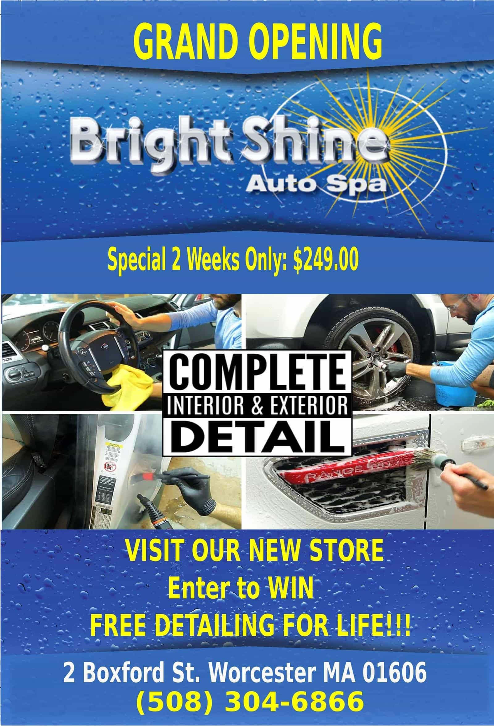 Bright Shine Auto Spa | Full Detailing Services Worcester