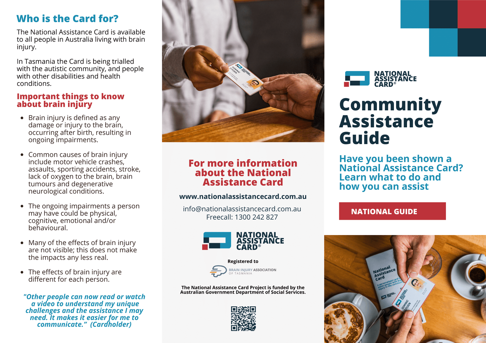 National Assistance Card Resources | Resources | National Assistance Card