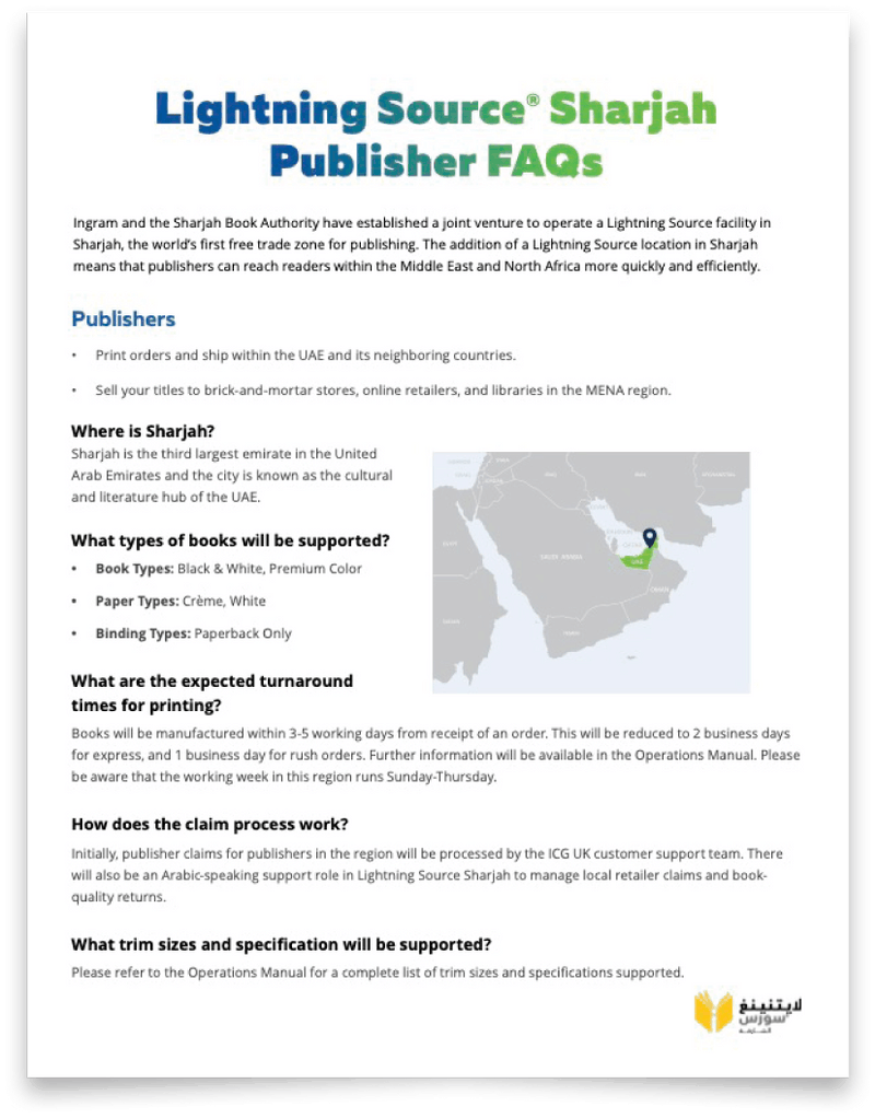 Lightning Source Sharjah