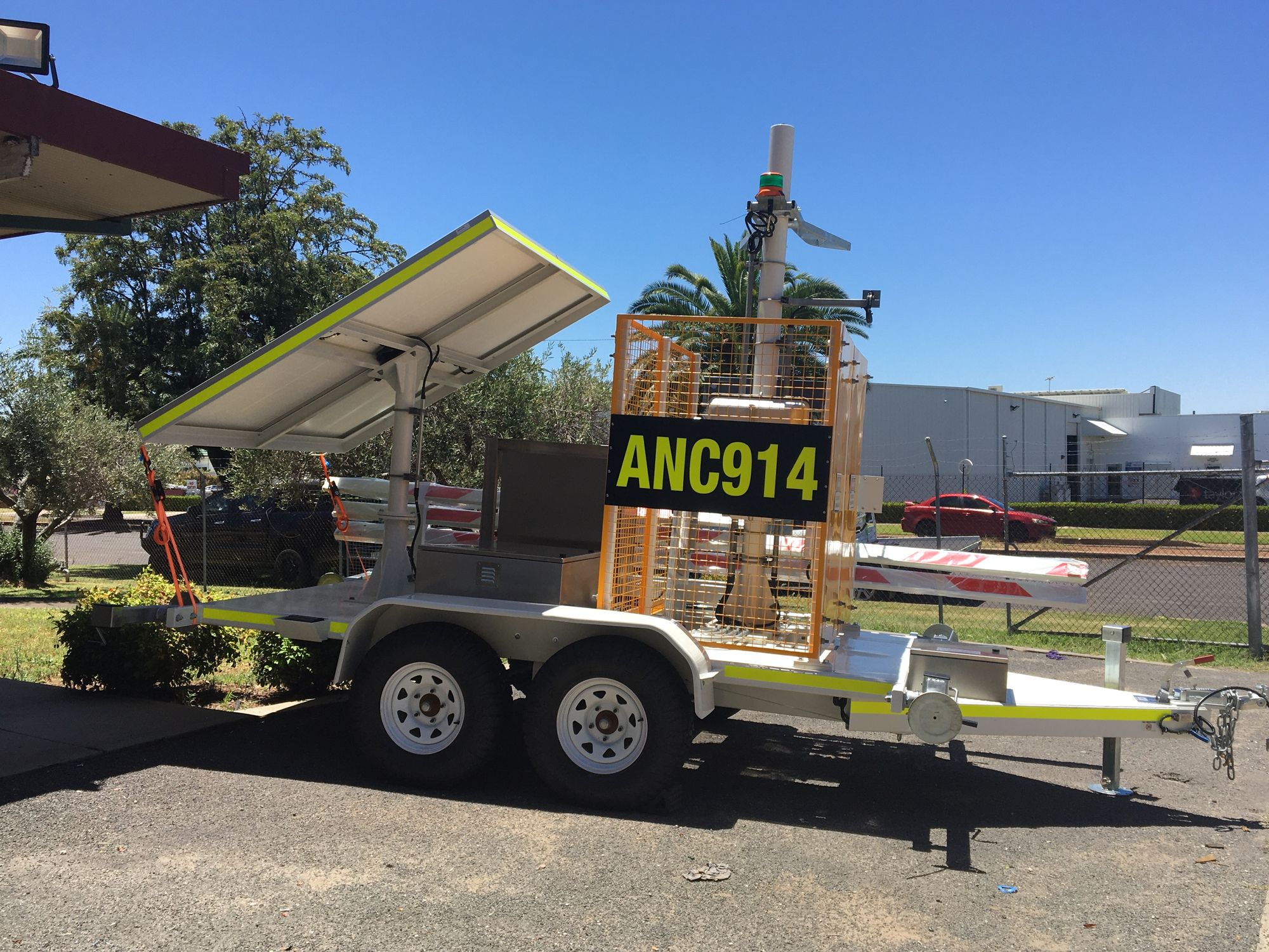 Whitehaven Automated Mobile Boom Gate Trailers - Projects | Power ...