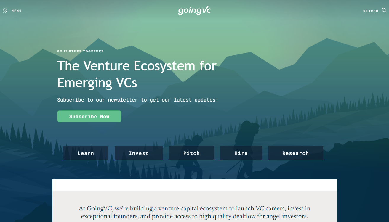 GoingVC | Venture Capital Ecosystem
