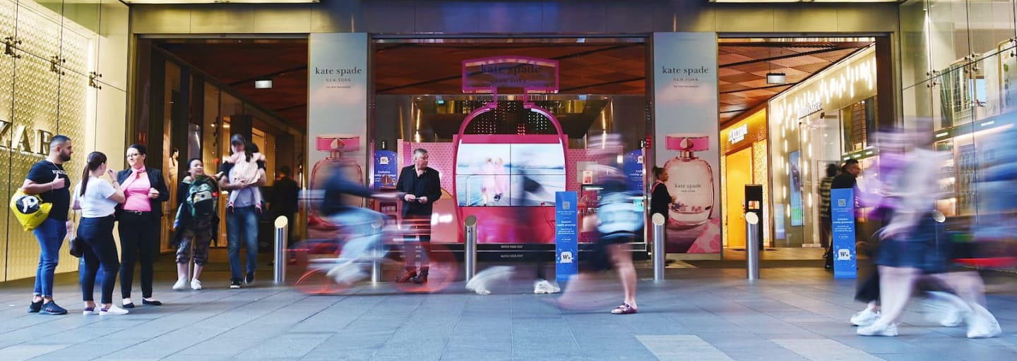 Pop Up Retail Animation – In Centre, Retail & Outdoor