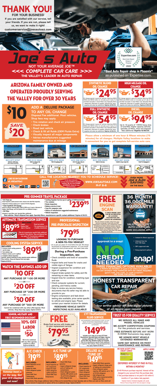 Auto Repair Coupons Marche 2023 | Automotive Repair Discounts