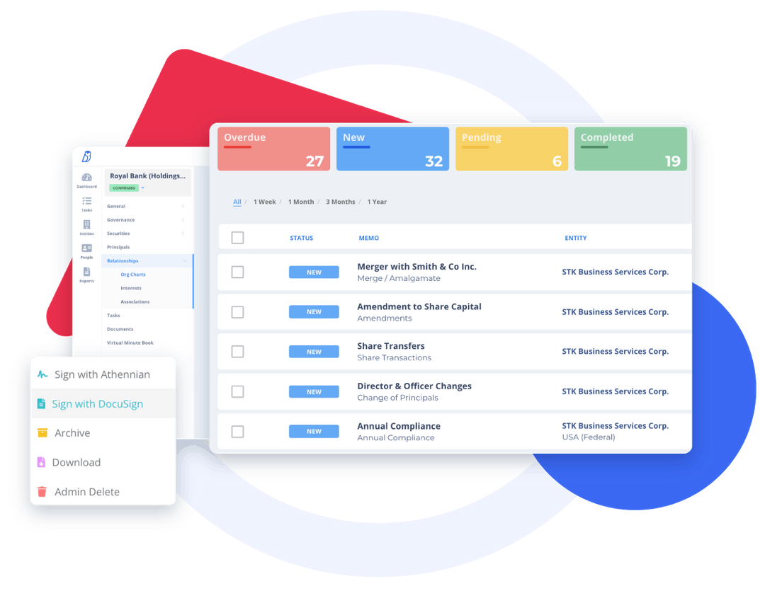 Entity & Subsidiary Management Software | Athennian