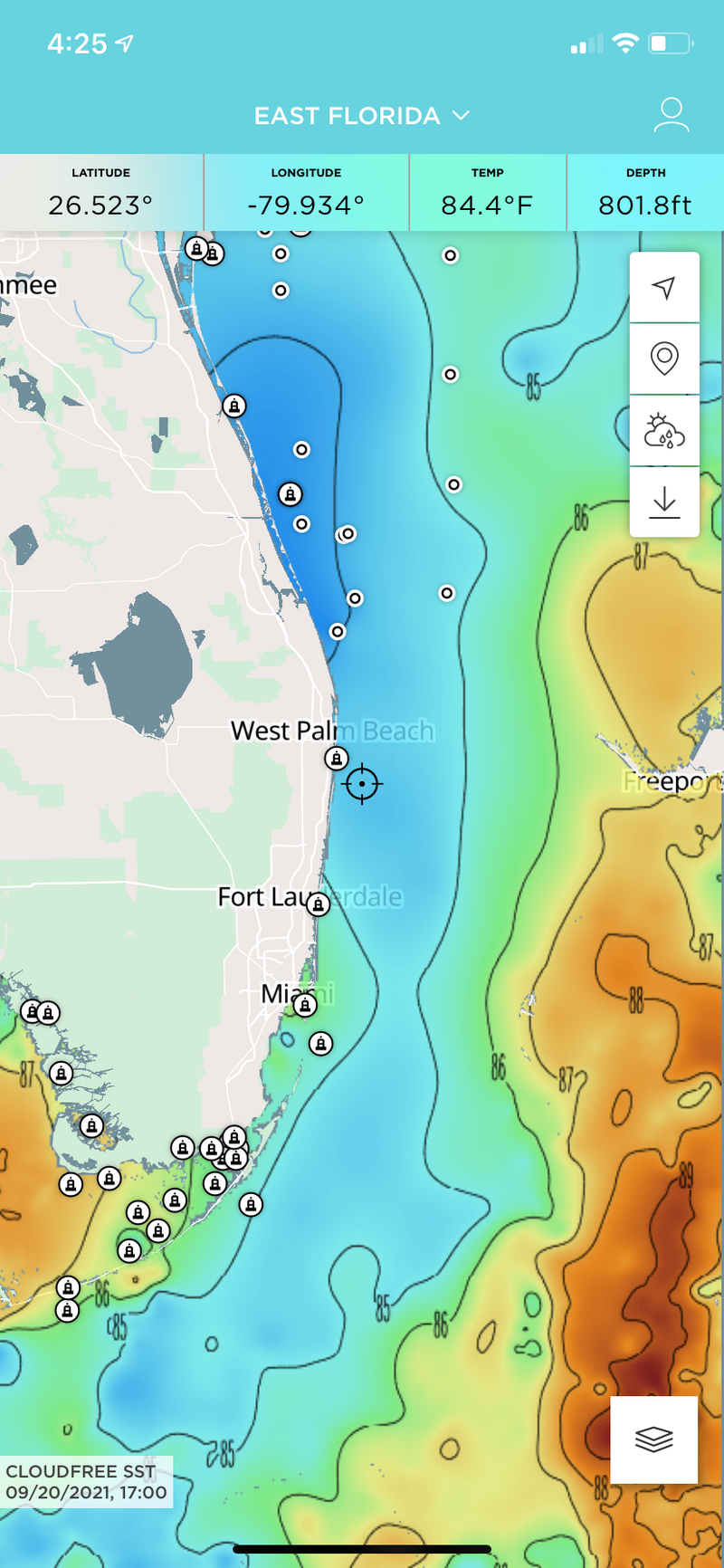 Fishing Charts