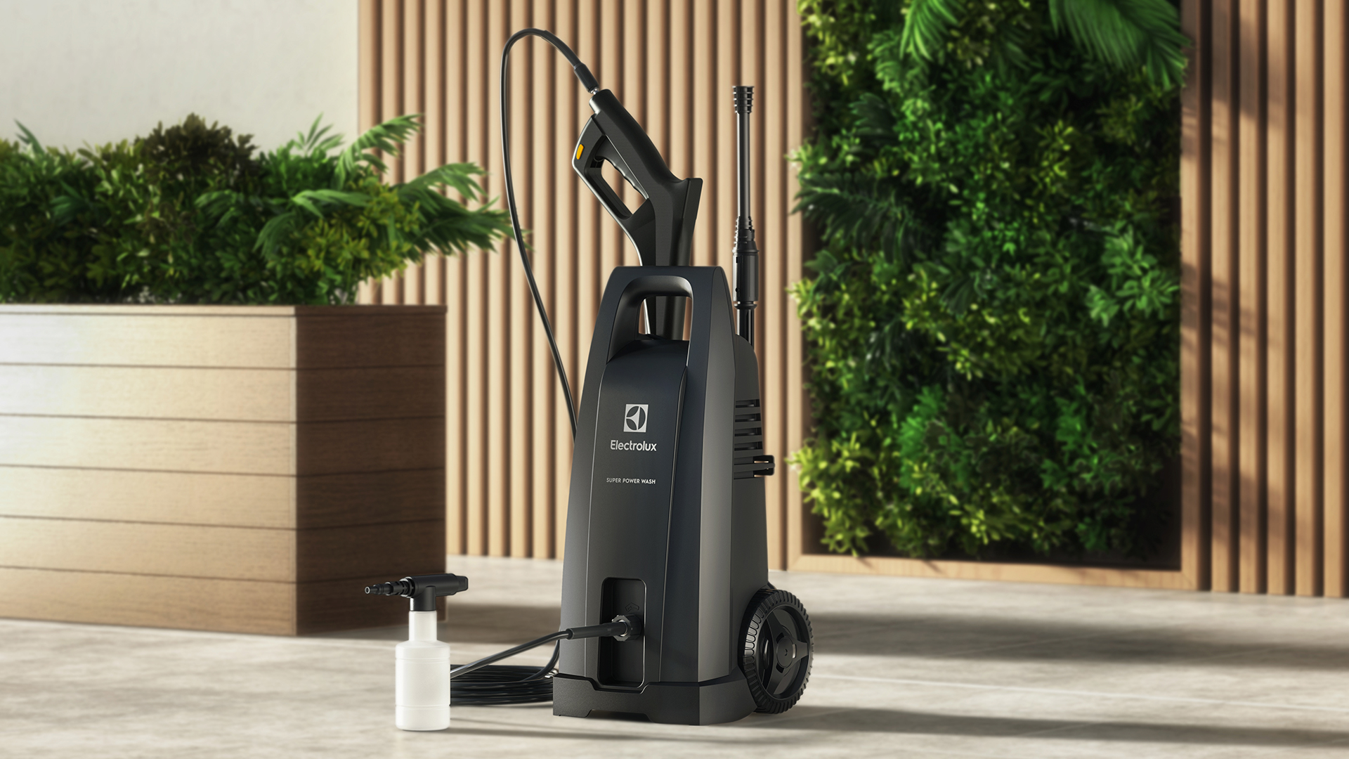 EWS50 - Lavadora de Alta Pressão Super Power Wash 1850 PSI e Engate Rápido