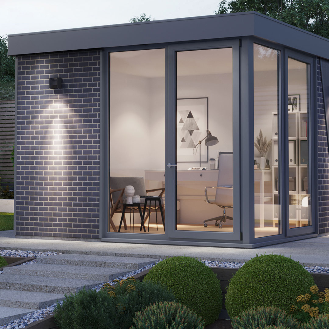 Garden Room - Sash Combination Garden Room - W 3m x D 3m x H 2.5m, W 4m ...