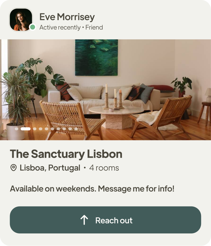 MyPlace -- Host & Stay With Friends