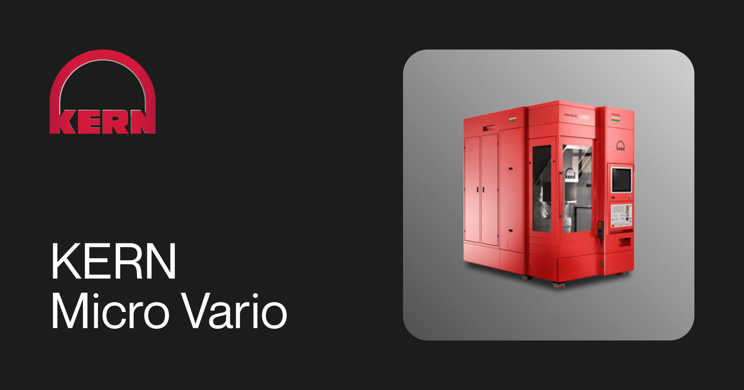 Micro Vario | Die variable Plattform für höchste Ansprüche