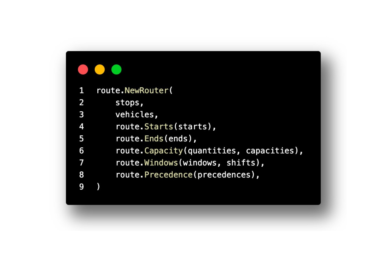 Solving A Routing Problem In 10 Lines Of Code
