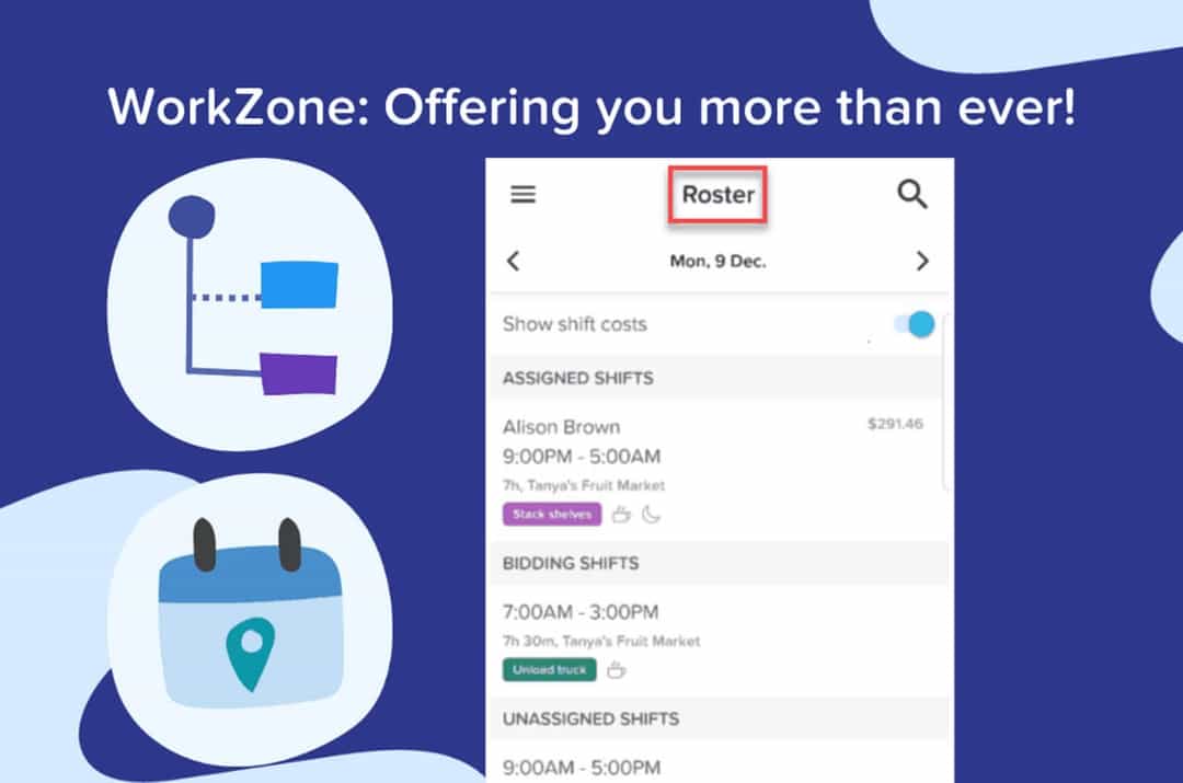 Managers can now view roster details and update unavailability in ...