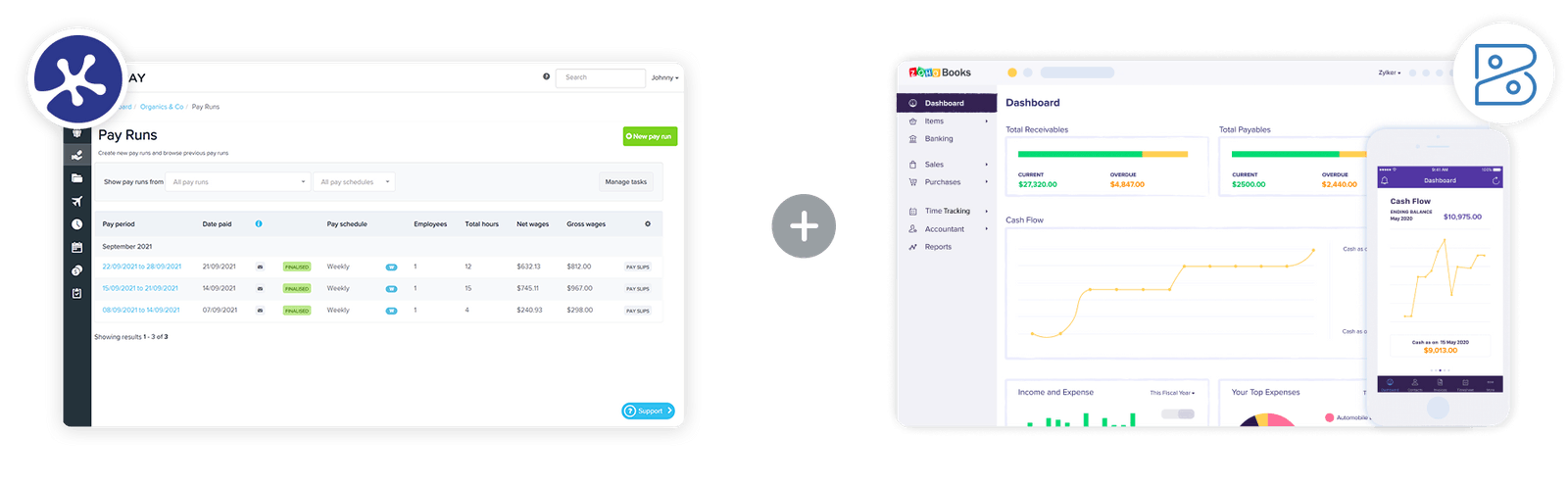 Integrate KeyPay with Zoho Books | KeyPay AU