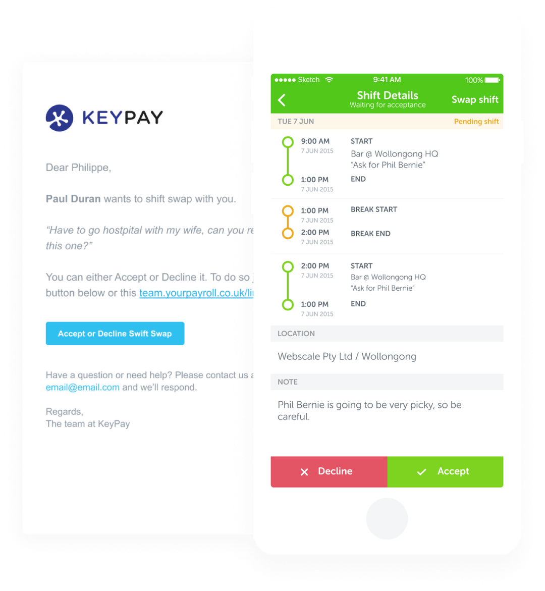 Rota Management | KeyPay UK