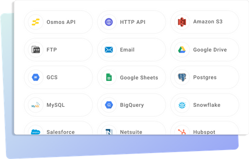 Osmos Uploader - Embeddable Data Uploader for Products, Apps, etc
