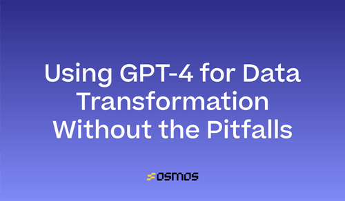 Using GPT-4 for Data Transformation Without the Pitfalls