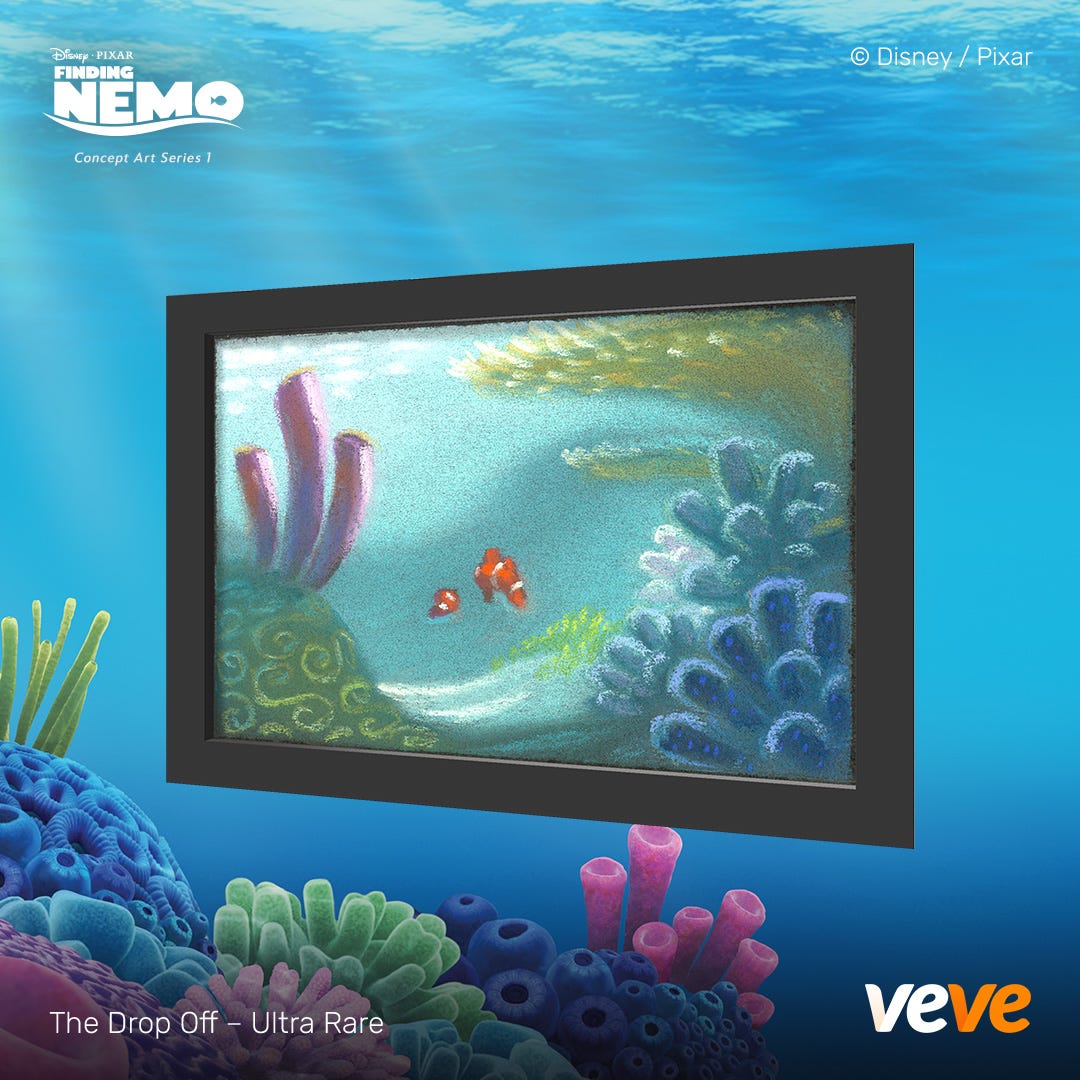 Disney Pixar — Finding Nemo Concept Art Series 1 - VeVe Digital ...