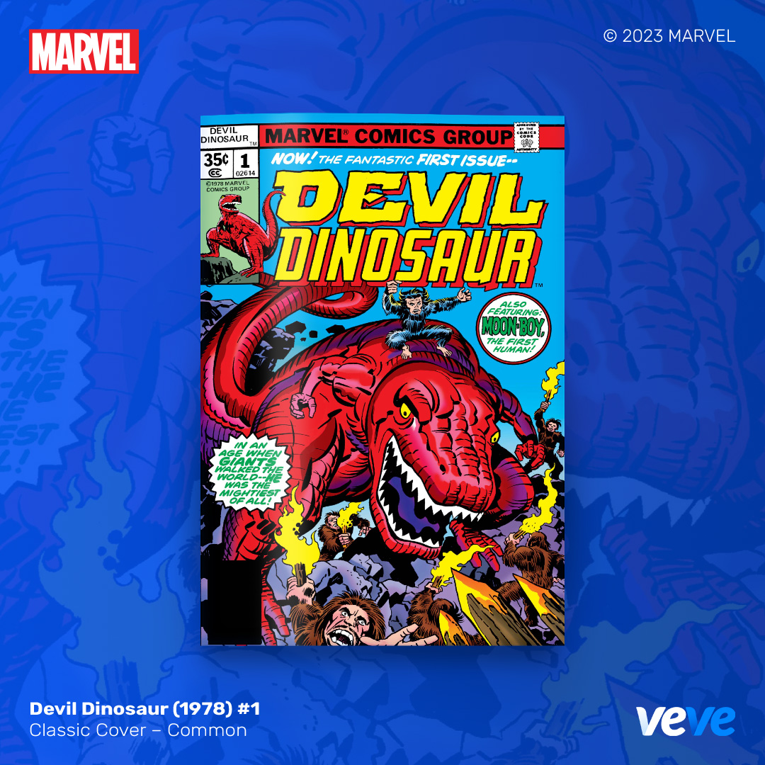 Marvel Digital Comics — Devil Dinosaur (1978) #1 - VeVe Digital ...