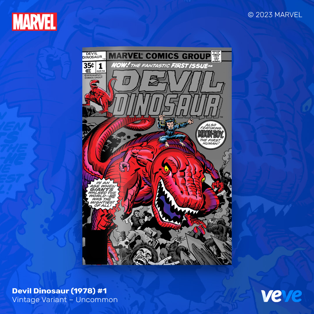 Marvel Digital Comics — Devil Dinosaur (1978) #1 - VeVe Digital ...
