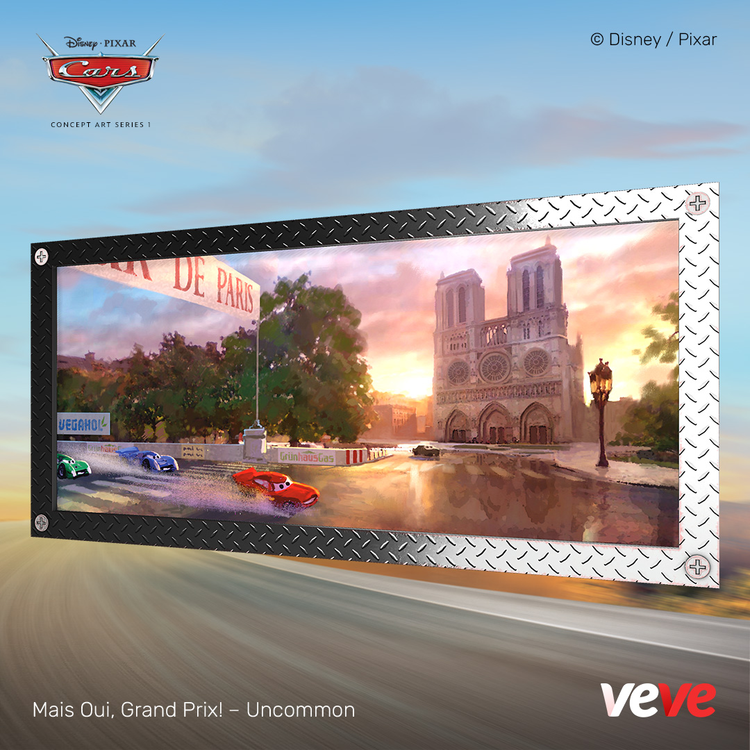 Disney Pixar — Cars Concept Art Series 1 - VeVe Digital Collectibles