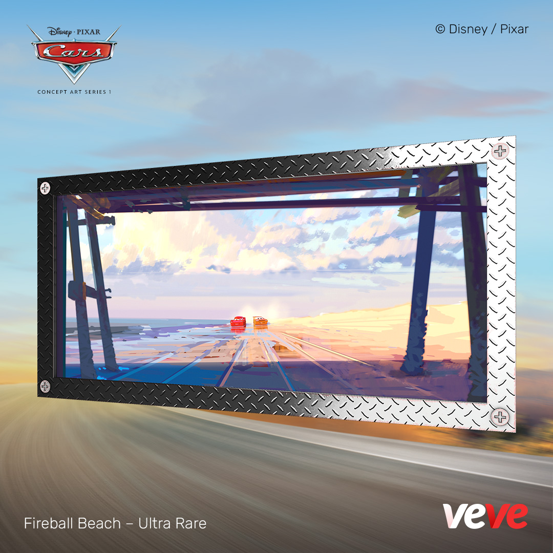 Disney Pixar — Cars Concept Art Series 1 - VeVe Digital Collectibles