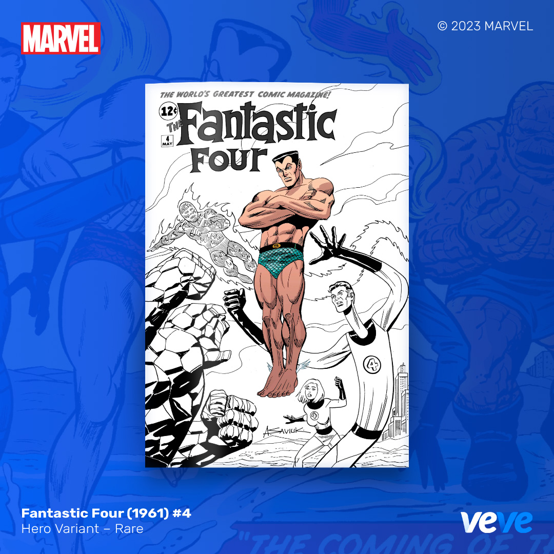 Marvel Digital Comics — Fantastic Four (1961) #4 - VeVe Digital Collectibles