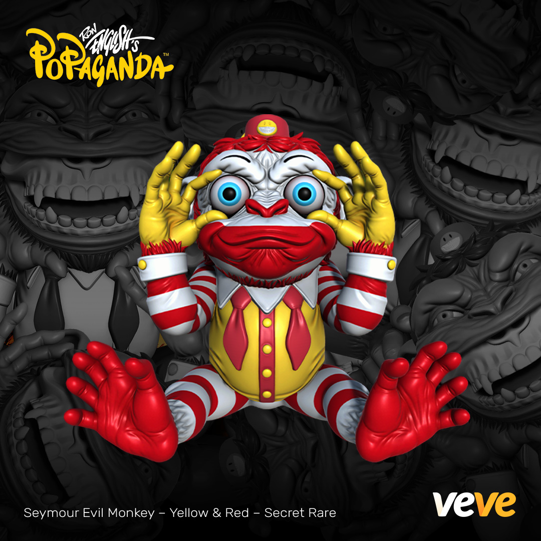 Ron English — See, Hear and Speak More Evil Monkeys - VeVe Digital ...