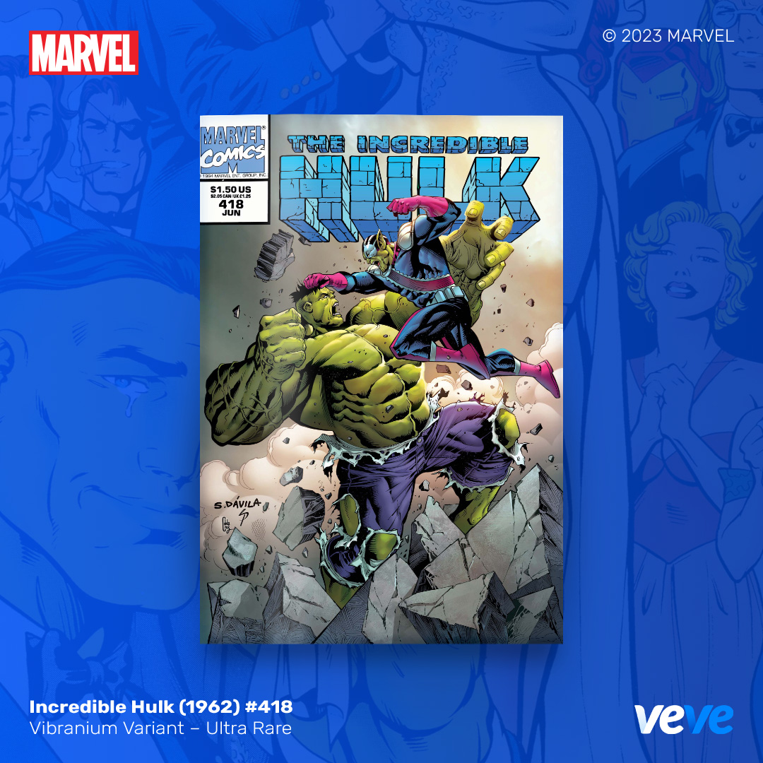 Marvel Digital Comics — Incredible Hulk (1962) #418 - VeVe Digital ...