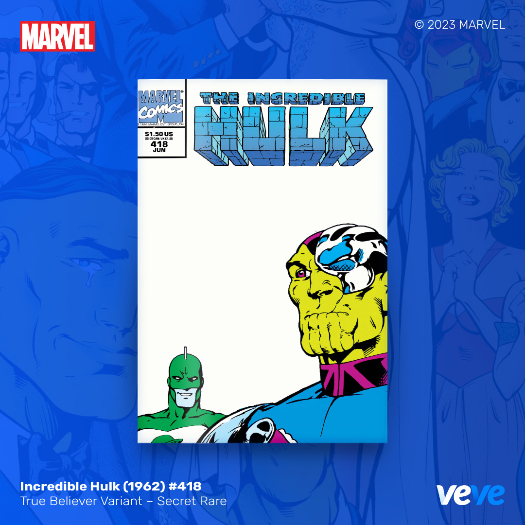 Marvel Digital Comics — Incredible Hulk (1962) #418 - VeVe France ...