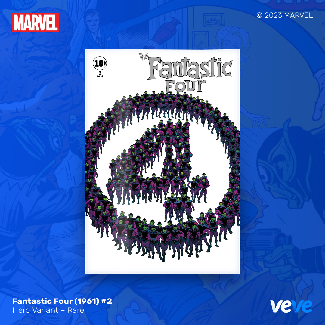Marvel Digital Comics — Fantastic Four (1961) #2 - VeVe France - VeVe Collector Heart