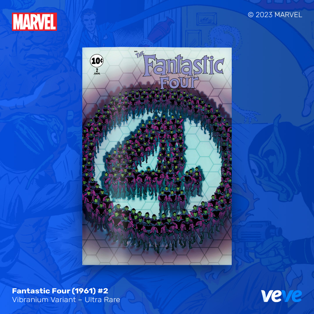 Marvel Digital Comics — Fantastic Four (1961) #2 - VeVe Digital Collectibles