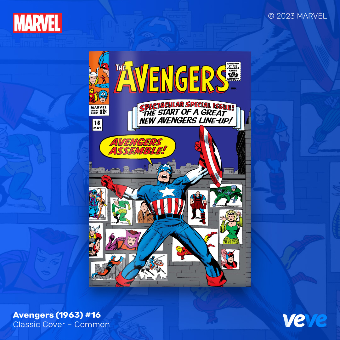 Marvel Digital Comics — Avengers (1963) #16 - VeVe Digital Collectibles