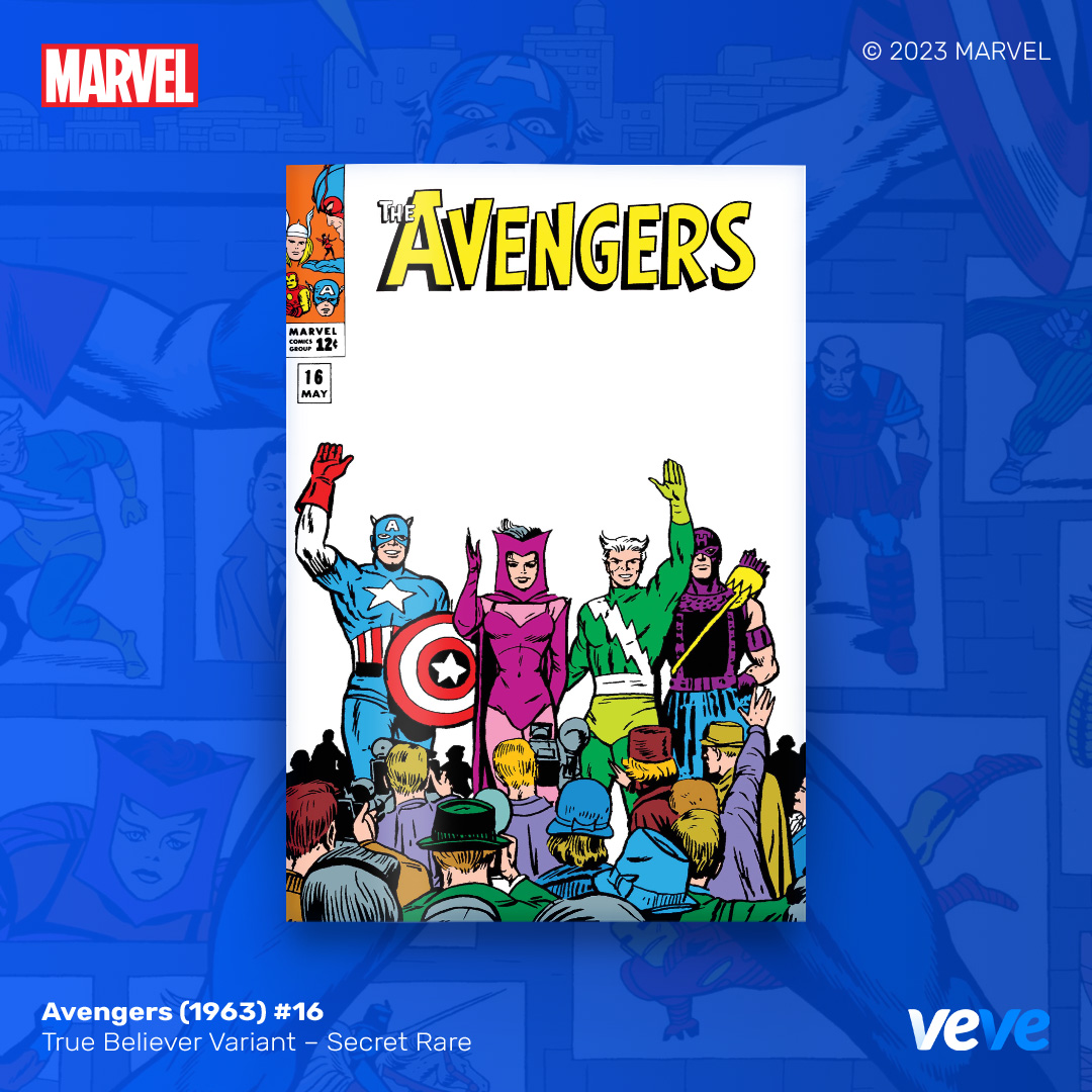 Marvel Digital Comics — Avengers (1963) #16 - VeVe Digital Collectibles