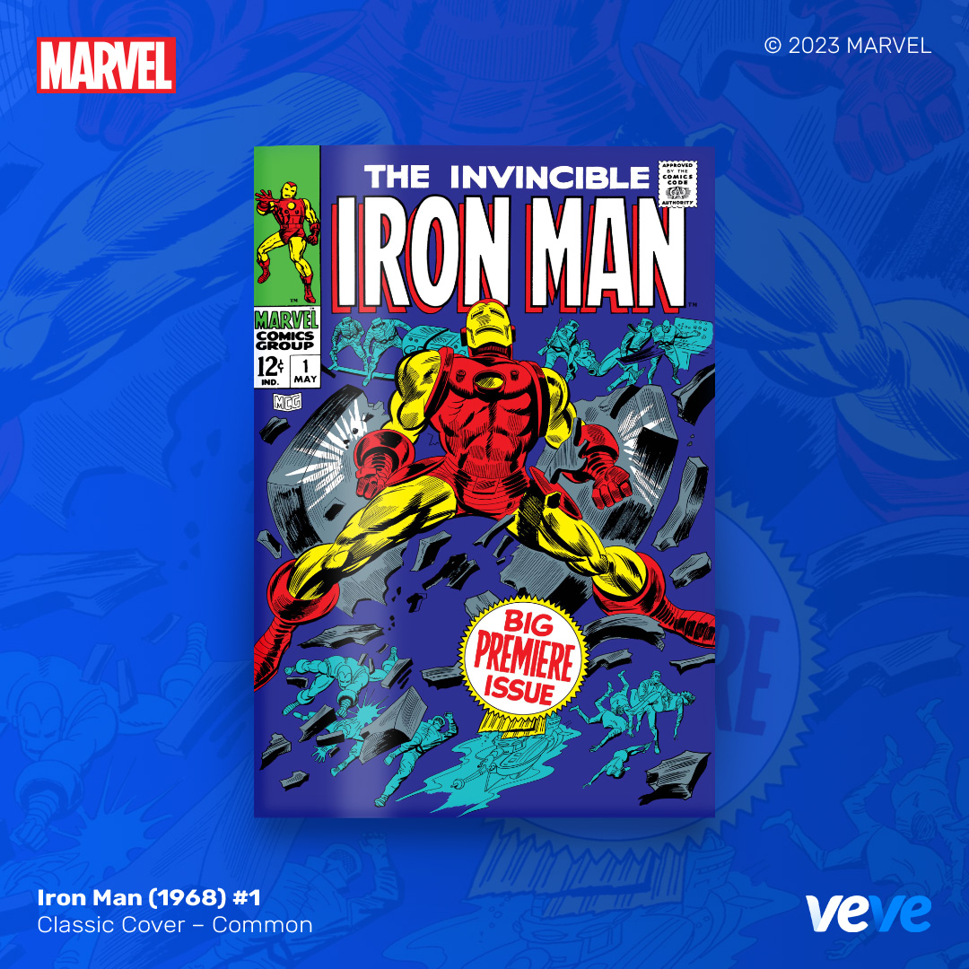 Marvel Digital Comics — Iron Man (1968) #1 - VeVe Digital Collectibles