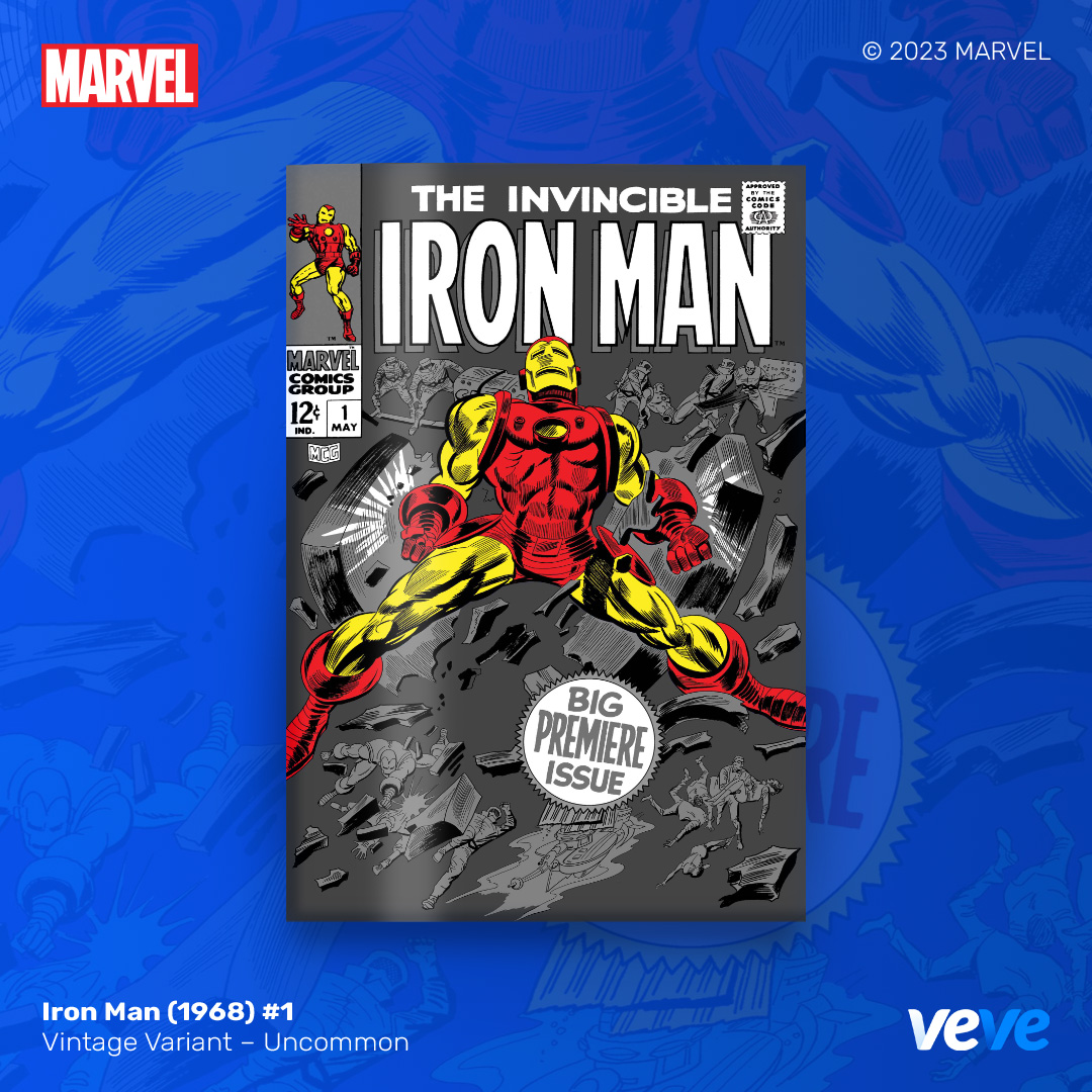 Marvel Digital Comics — Iron Man (1968) #1 - VeVe Digital Collectibles