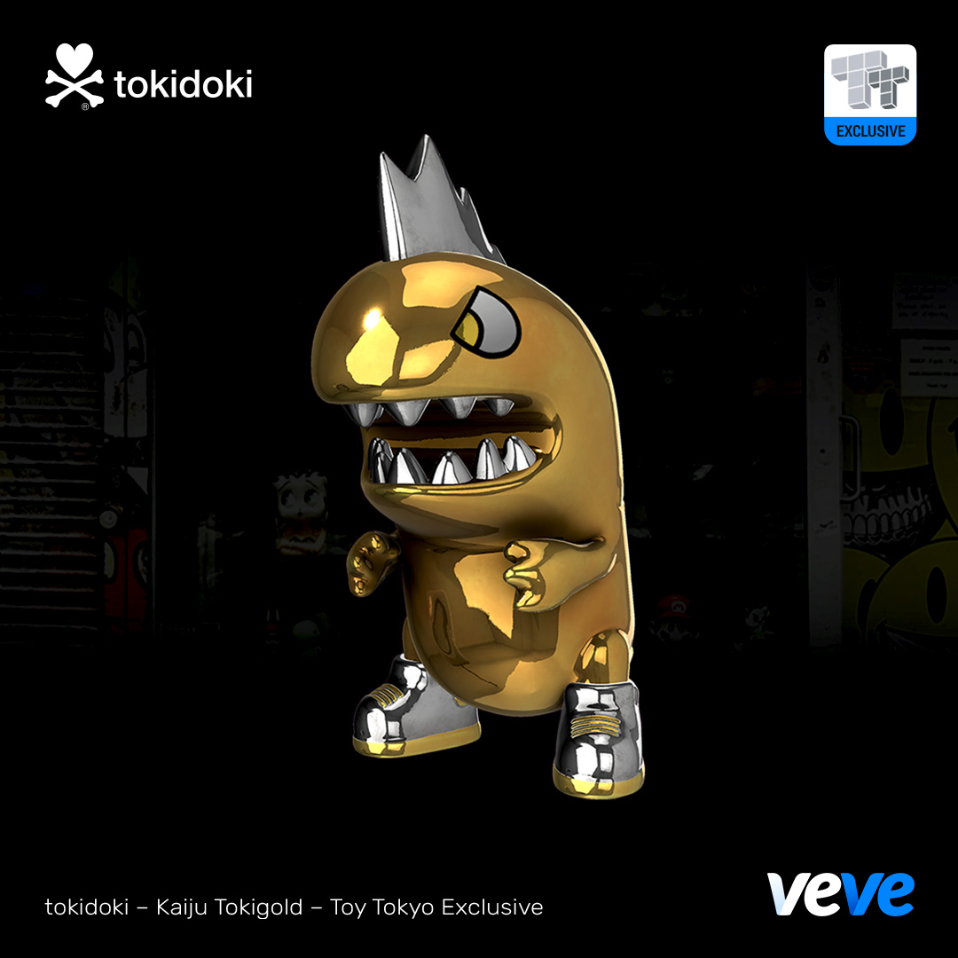 Toy Tokyo x tokidoki — Kaiju Tokigold - VeVe Digital Collectibles