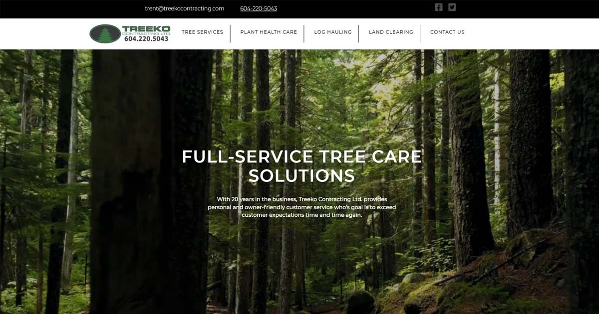 Treeko Contracting Ltd. - Tree Removal Services