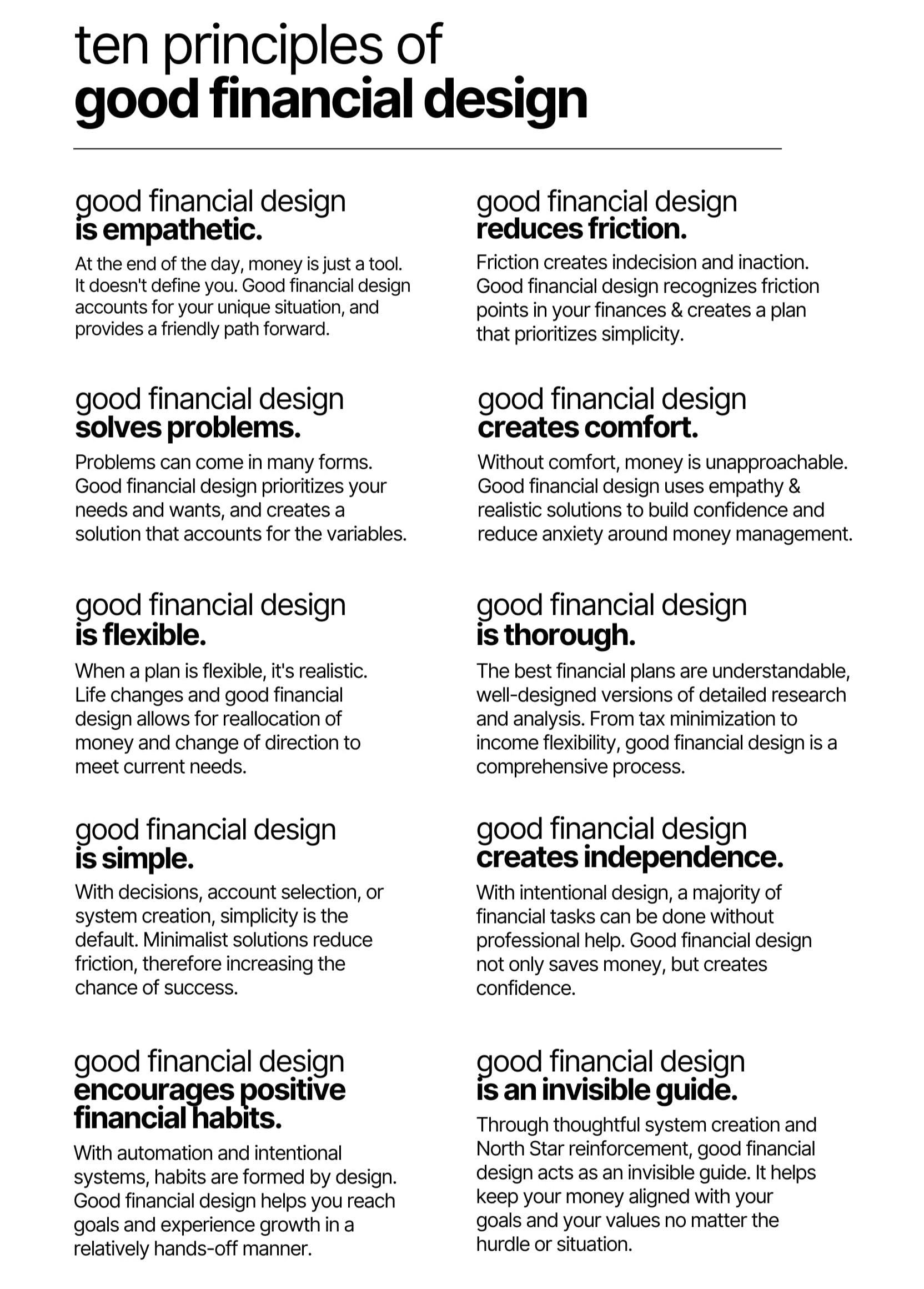 Introducing Good Financial Design - #73