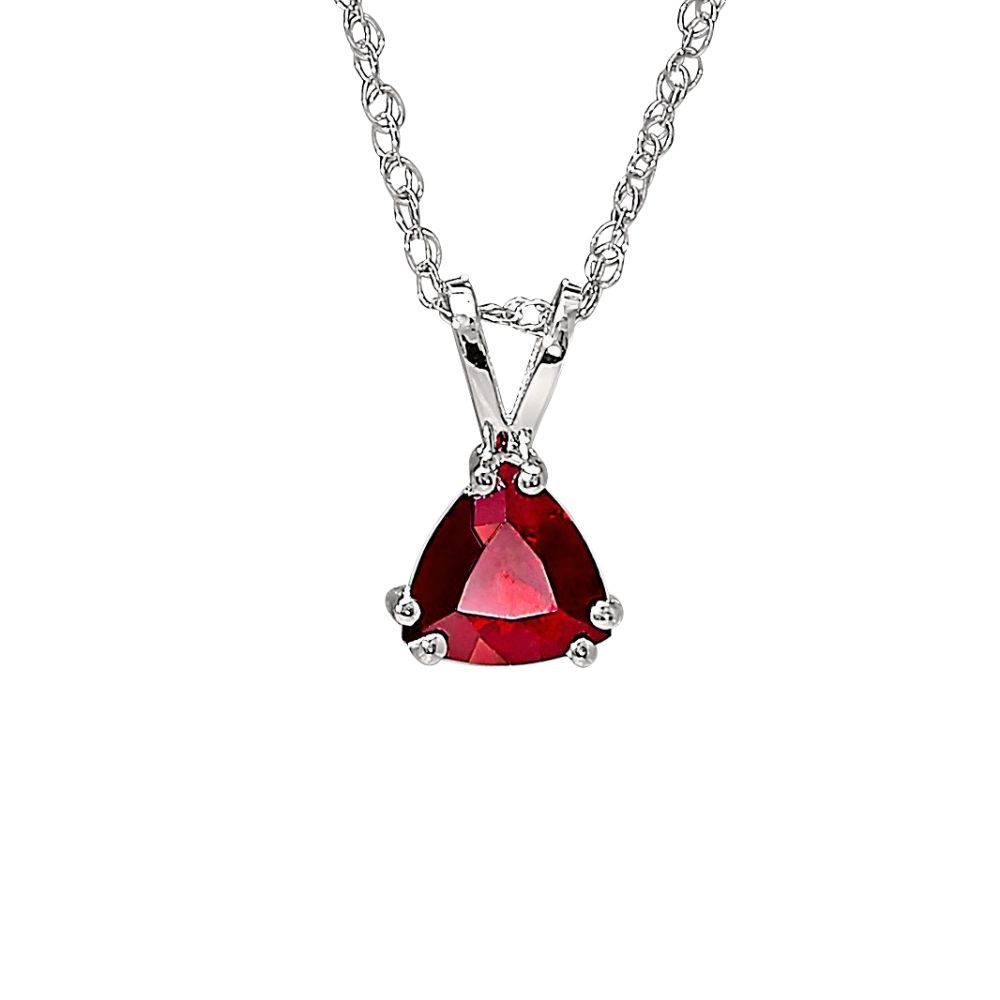 Trillion Gemstone Pendant | Jabel