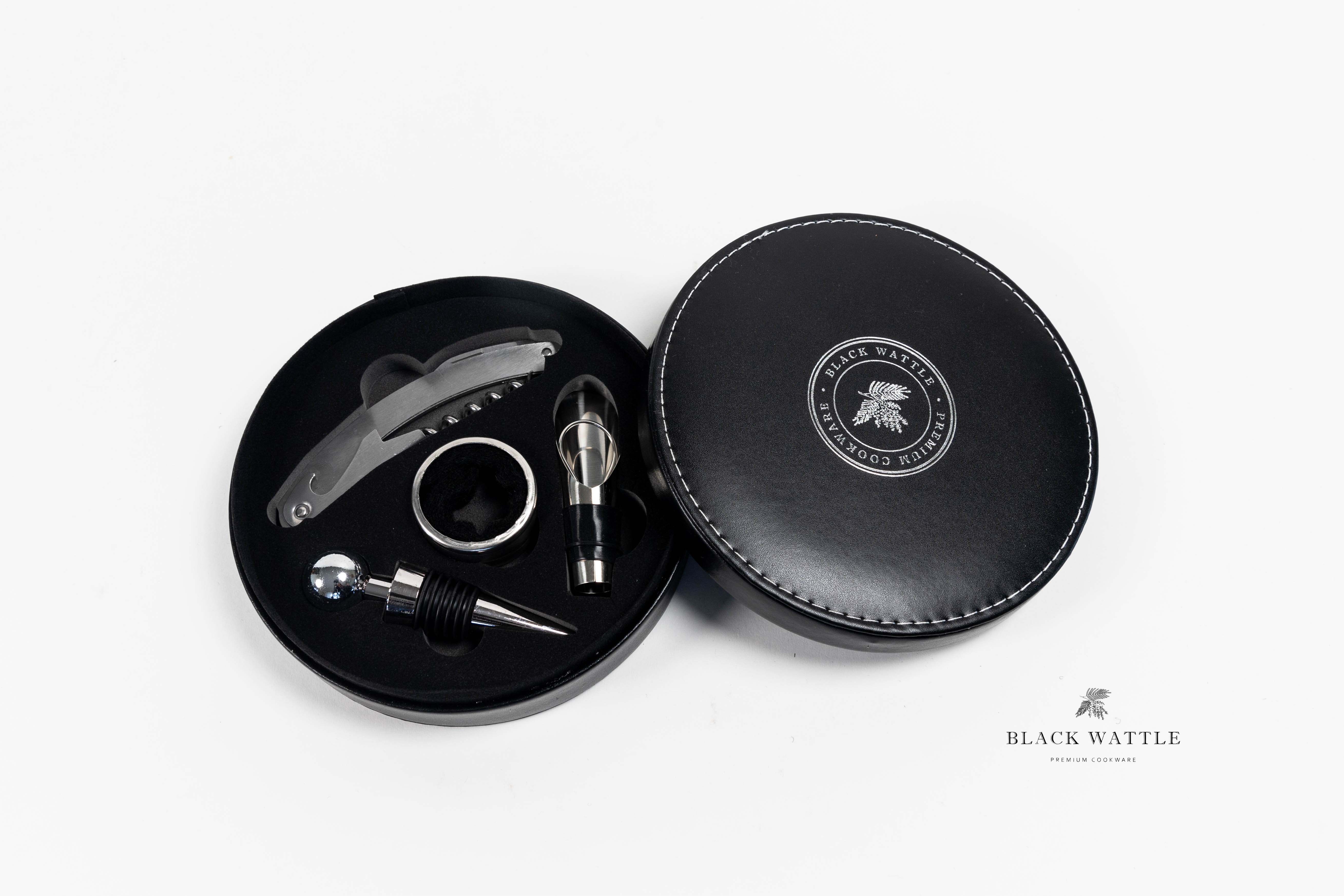 4pc Wine Accessory Kit | Black Wattle Cookware