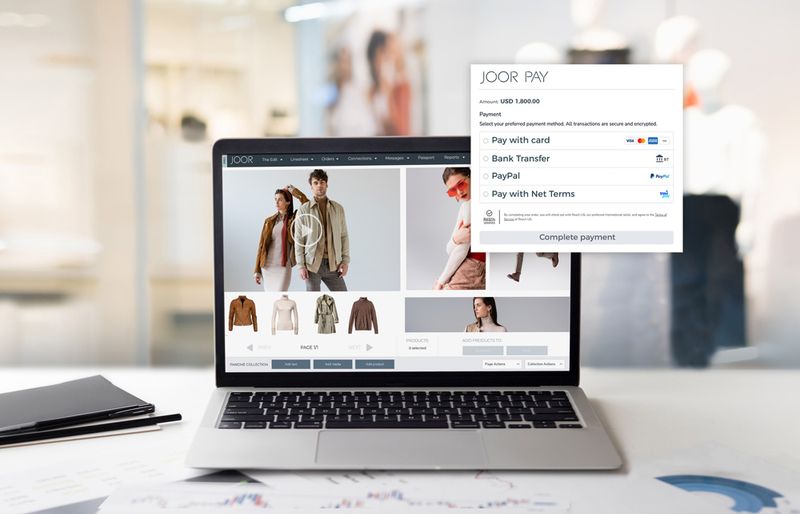 JOOR Pay - B2B Ecommerce Payment Processing Platform for Fashion brands