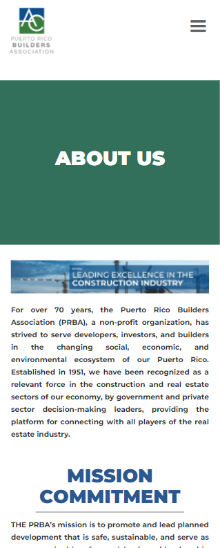 About Us | Puerto Rico Builders Association