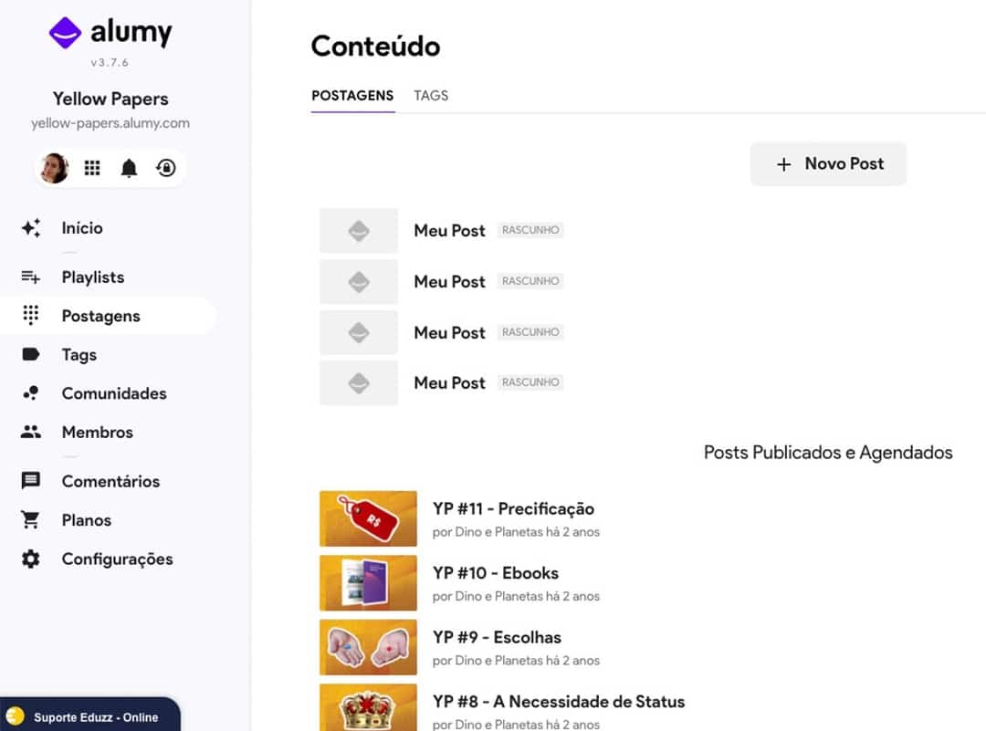 Alumy - Plataforma de Clubes de Assinaturas