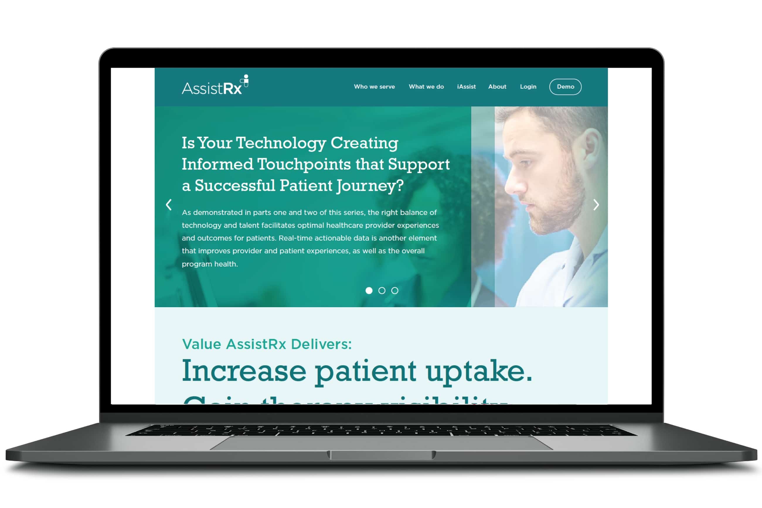 Innovent | AssistRx Website Redesign