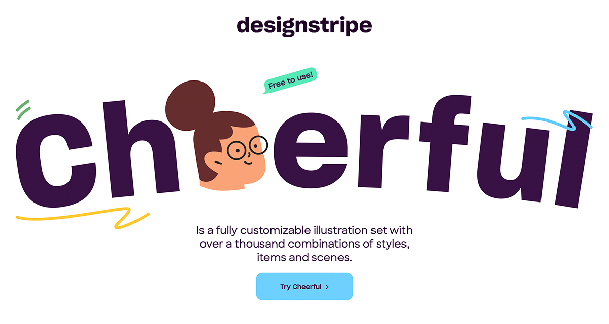Cheerful | Designstripe